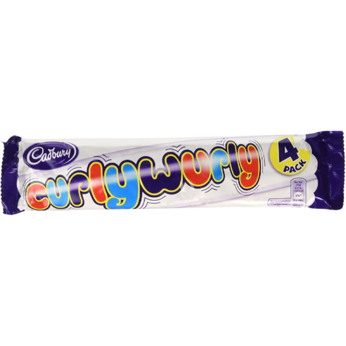 Cadbury Curly Wurly 4Pk 86G - NAVSA INTERNATIONAL LIMITED