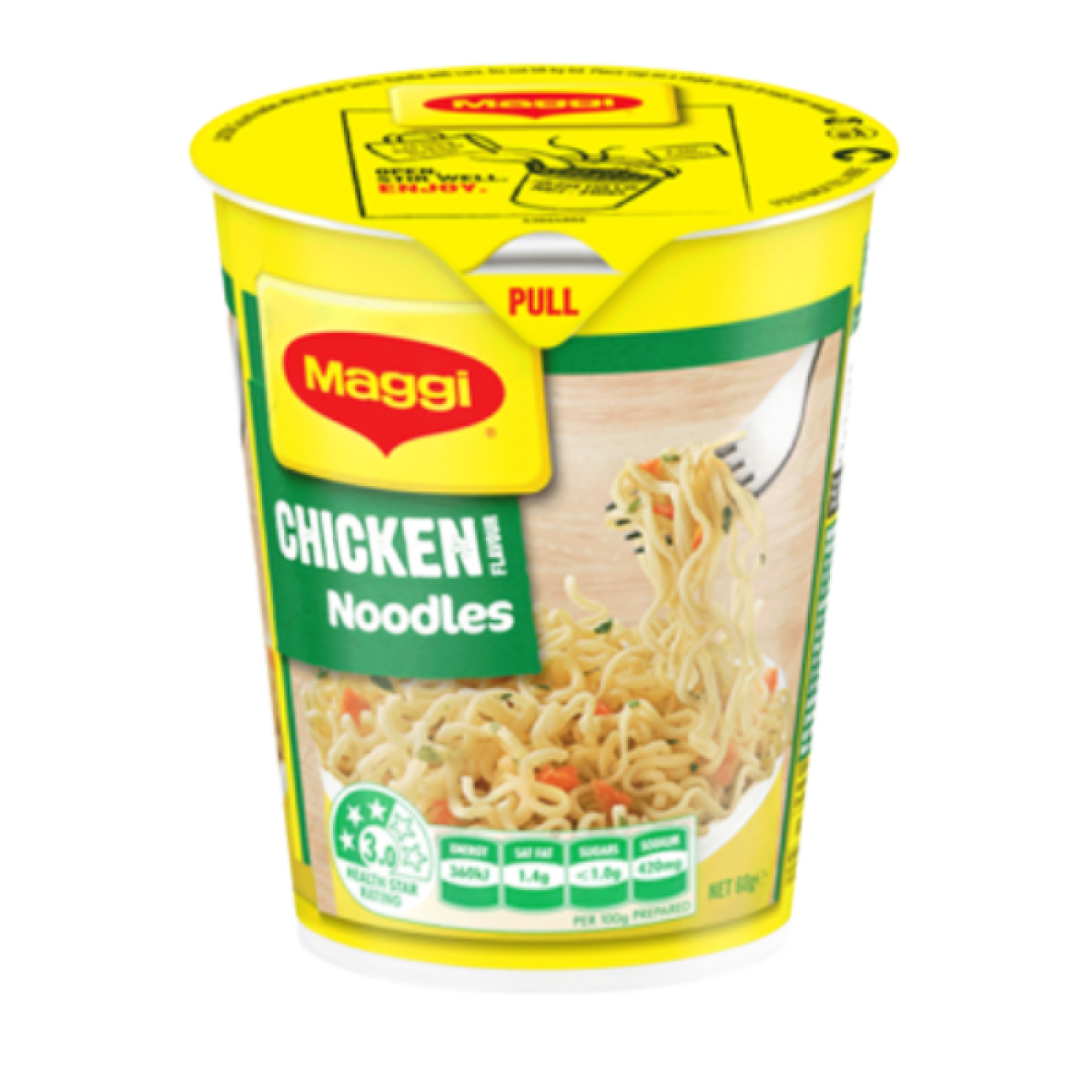Maggi Noodles Cup Chicken 8X60.5G - NAVSA INTERNATIONAL LIMITED
