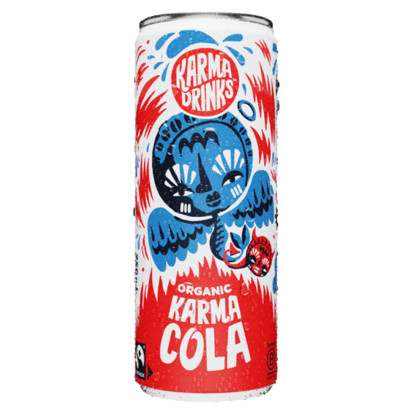 Karma Drinks Karma Cola (24 Pack) Cans - NAVSA INTERNATIONAL LIMITED